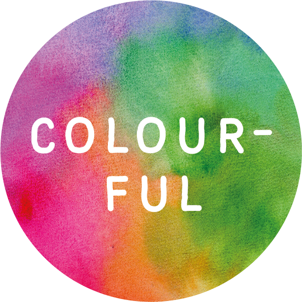 Colourful stickers, washi tape and sticky notes – bujostickers