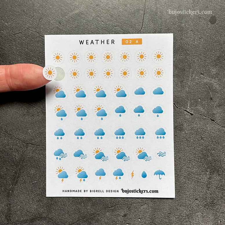Weather stickers – bujostickers