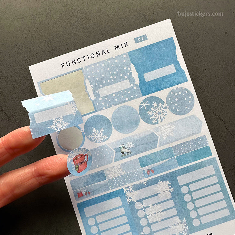 Functional mix 02 • Winter – bujostickers