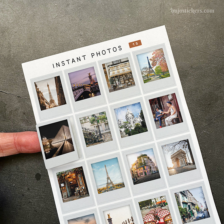 Instant Photos 15 • Paris – bujostickers