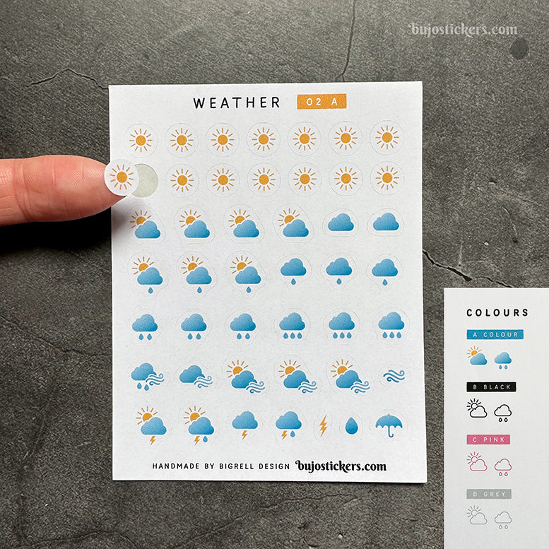 Weather 02 • Summer mix – bujostickers