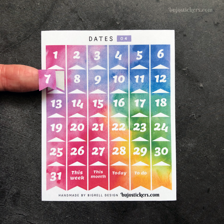 Stickers for bullet journals, calendars and planners. – bujostickers