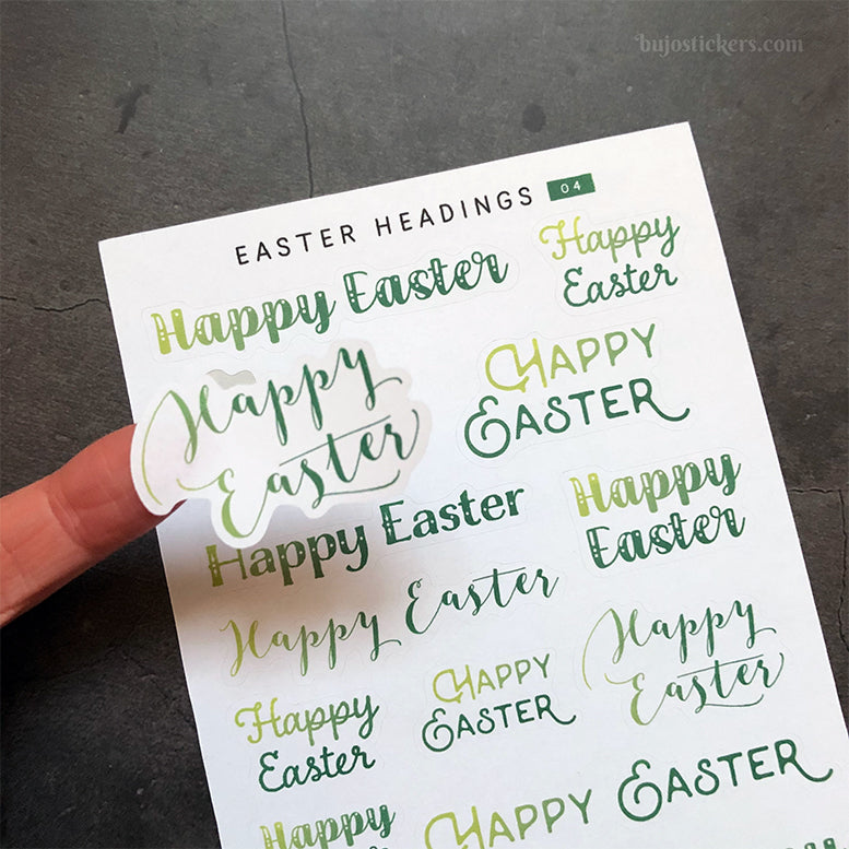 Easter headings 04 – bujostickers