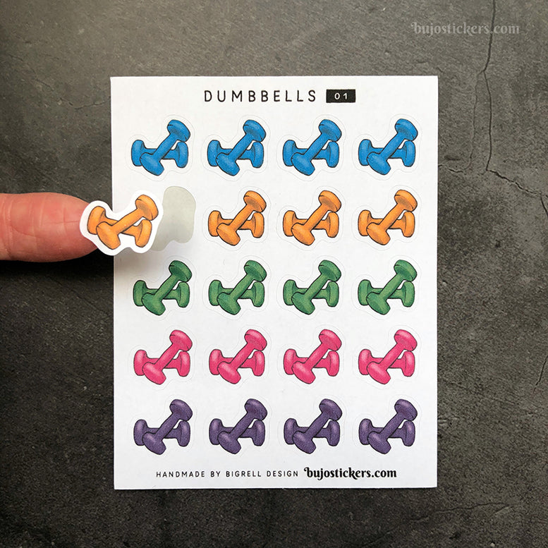 Dumbbells 01 – bujostickers