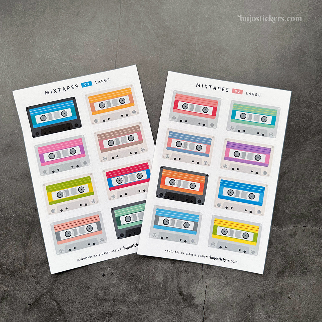Mixtapes stickers – bujostickers