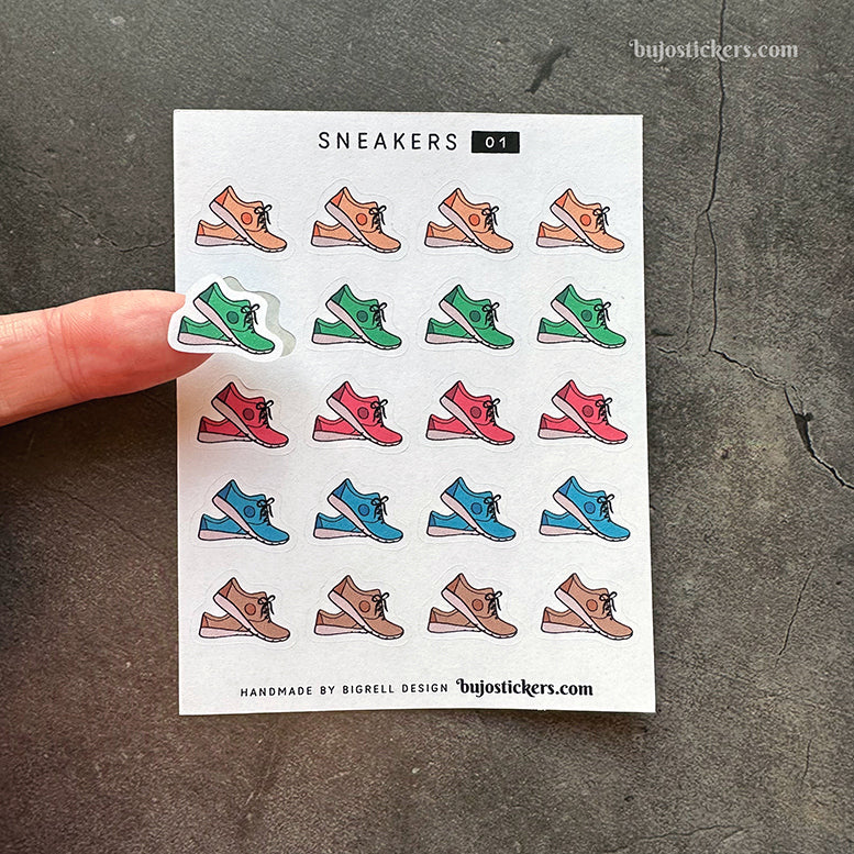 Sneakers • 5 colours – bujostickers